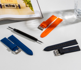 Stitched Silicone Watch Strap with Notches - Condor Straps